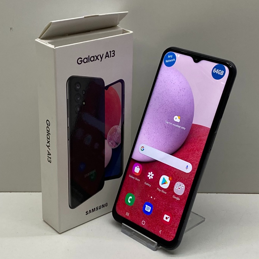 Pre-owned Samsung Galaxy A13 Unlocked Model SM-A137F/DSN 64GB Black ...